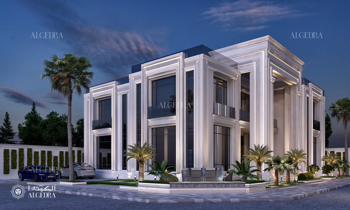 Latest Villa Exterior Designs By Algedra Designers