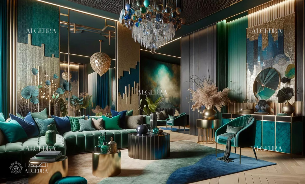 Jewel Tones and Their Impact in Interior Palettes