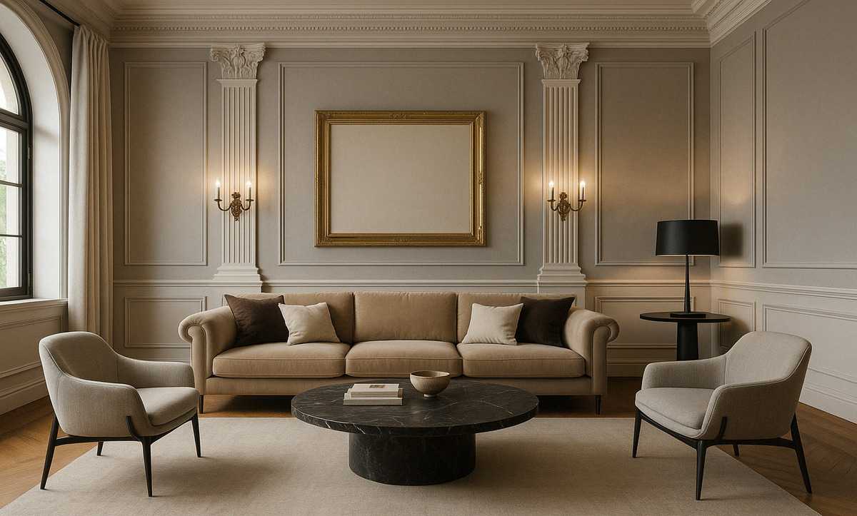 Modern Meets Classic in Interior Design