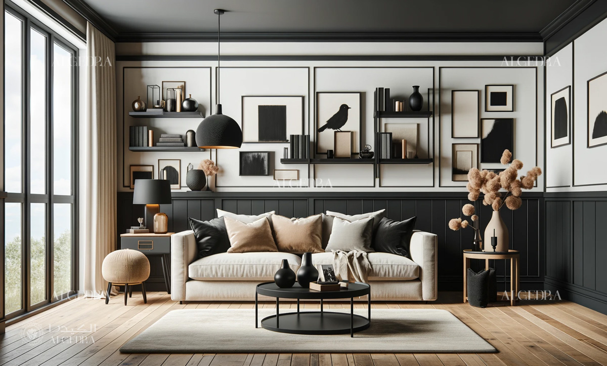 Black Color in Home Décor