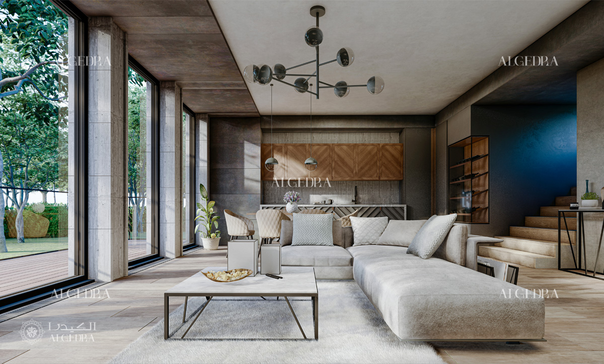 Villas in the style of hi-tech