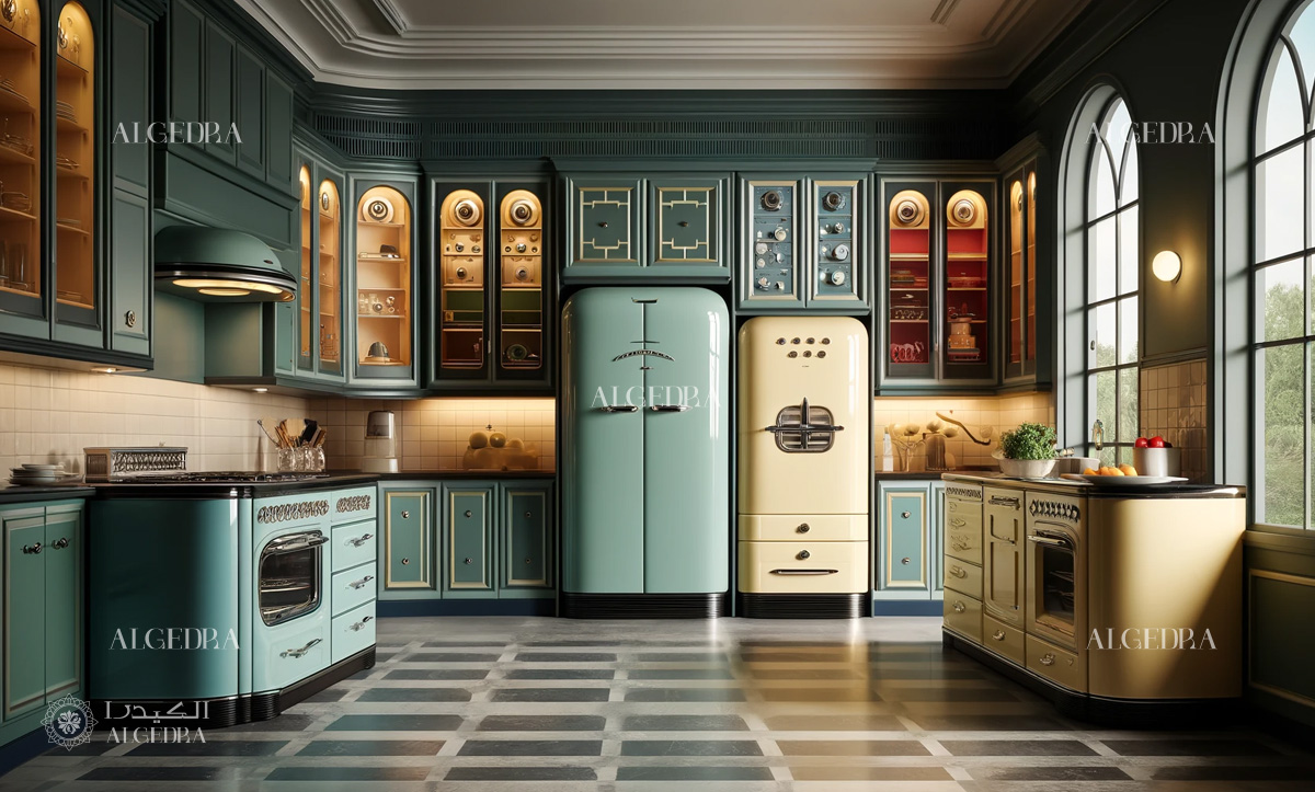 Retro Kitchen Design for a Nostalgic Touch
